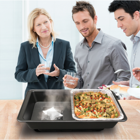 The Sterno SpeedHeat Flameless Food Warming System