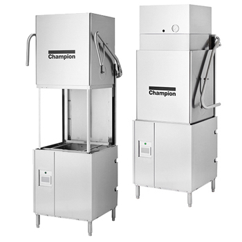 Champion’s Hood-Type High Temperature Dishwashing Machine